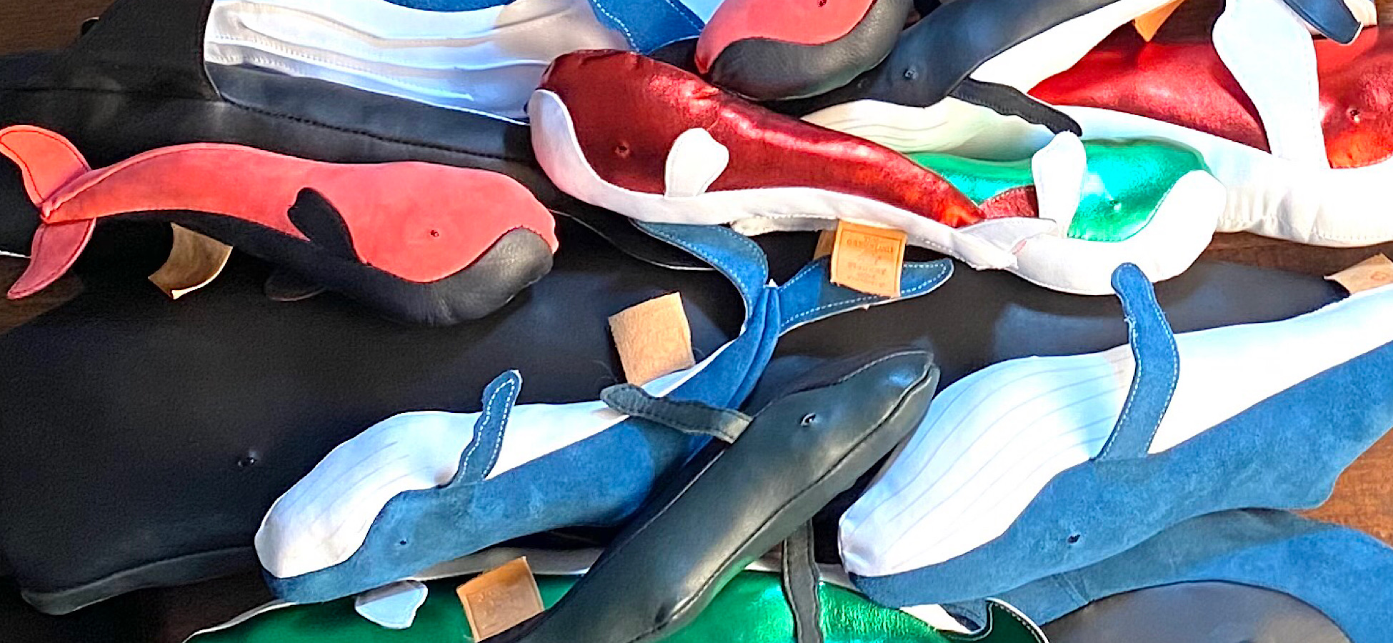 Leather Whales from The GFP - The Greenland Fishery Project Shop
