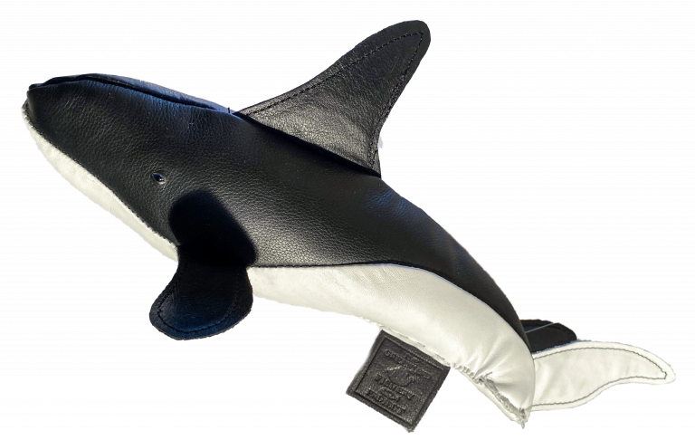 Leather Orca or Killer WhaleThe Greenland Fishery Shop